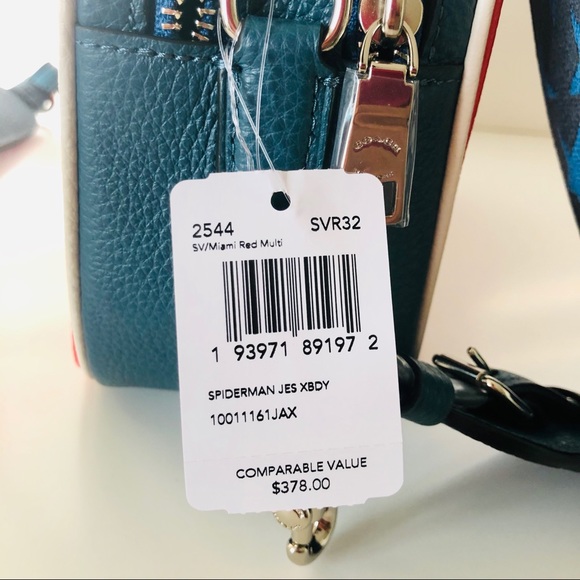 Coach | Bags | Coach Marvel Spiderman Jes Crossbody Red Purse | Poshmark